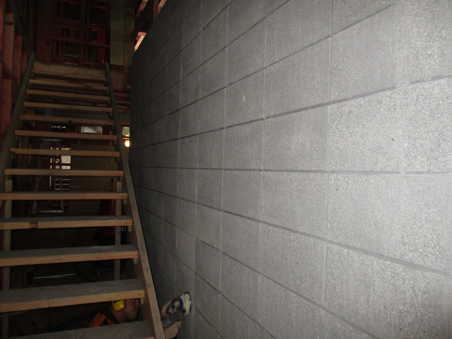 Polished Concrete Block Walls Wellington